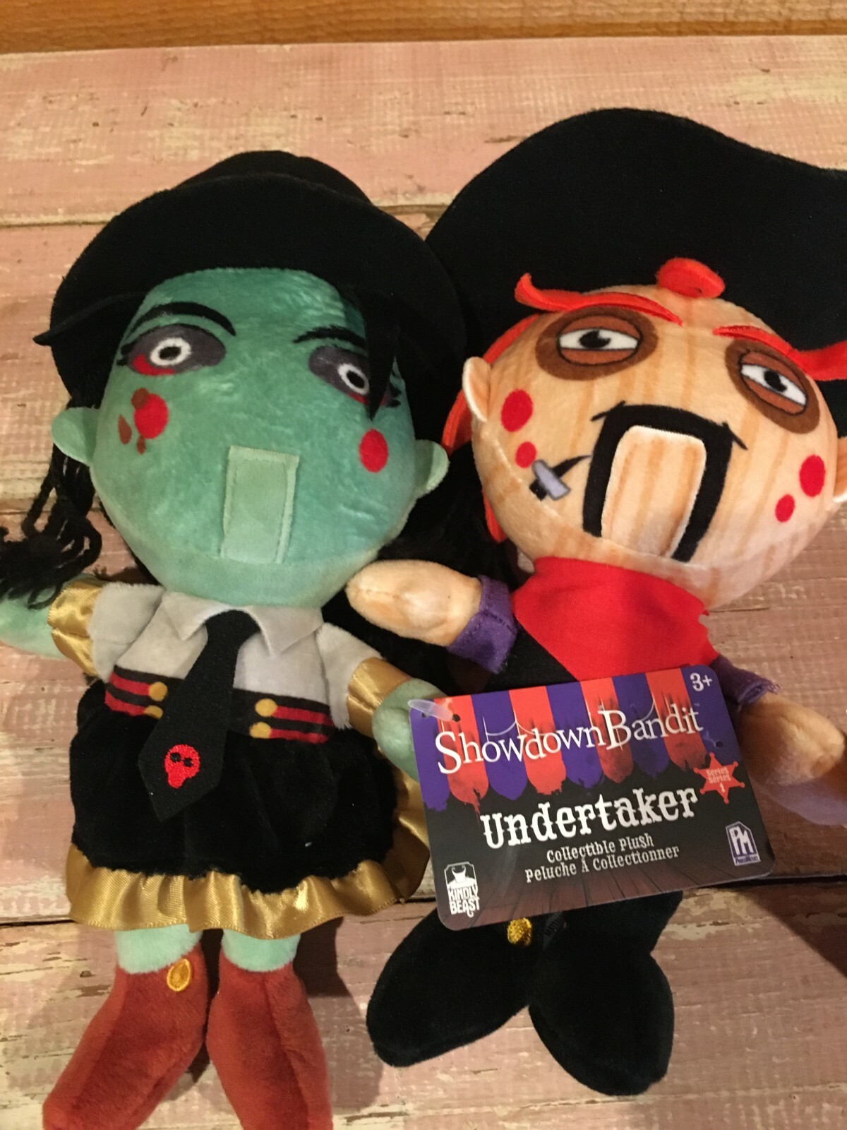 Showdown Bandit Plush with BANDIT and the UNDERTAKER NEW WITH TAGS | eBay