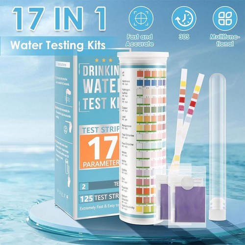Water Quality Testing Test 17 in 1 Drinking Water Quality Testing Paper ...