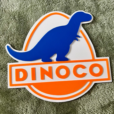 Cars Dinoco Disneyland | Disney World Inspired Disney/Pixar Sign! | eBay