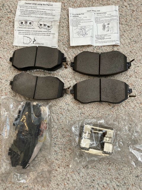 Genuine OEM Subaru Front Brake Pads Kit 26296SC011 for sale online | eBay
