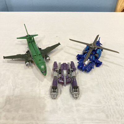 Transformers Action Figure Lot - Air Raid DOTM, Shockwave, Drift AOE | eBay