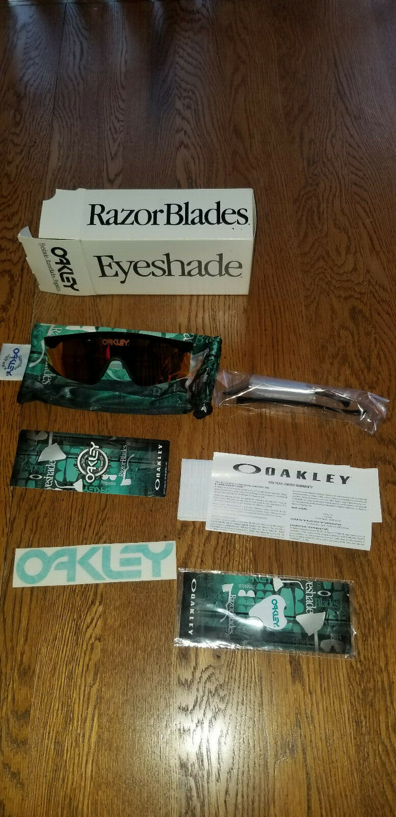 Oakley Razor Blades Fire Iridium
