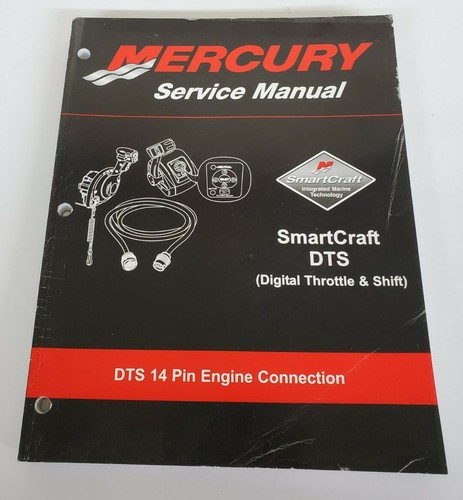 Mercury Service Manual SmartCraft DTS-Digital Throttle Shift Pin Engine ...