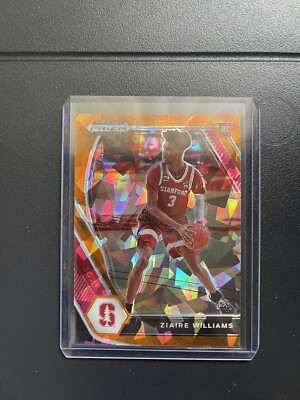 2021 Panini Prizm Orange Ice Draft Picks Zaire Williams | eBay