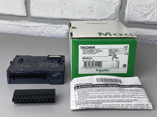 Schneider TM3DM8R Discrete I/O module Modicon TM3 8 IO (4in, 4relay ...
