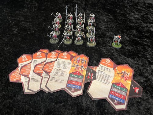 Heroscape Custom SOV C3V Count Raymond & Cathar Spearmen (x4) Lot | eBay
