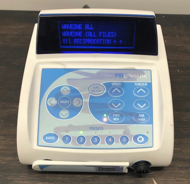 Dentsply Tulsa Promark AEU-27T Endodontic Motor w/ Foot Pedal & TUL-8M ...