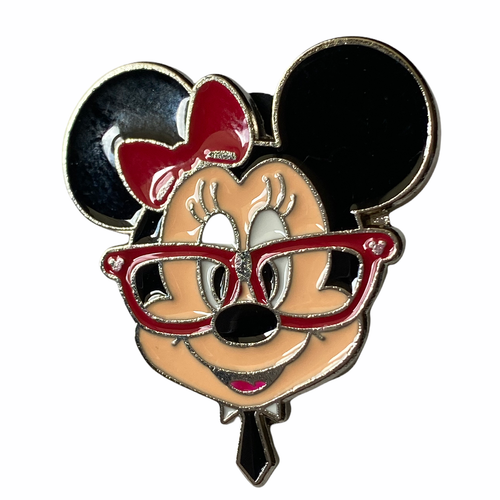 Disney Minnie Mouse Nerds Rock! Head Booster Pin 2015 | eBay