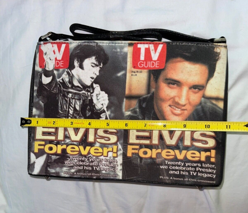 Elvis Presley TV Guide 4 Covers Collectible 20 Years Later Purse - 8 x ...