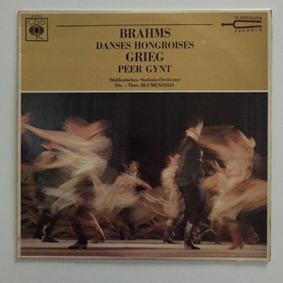 Johannes Brahms / Edvard Grieg Danses Hongroises / Peer Gynt LP, Album ...