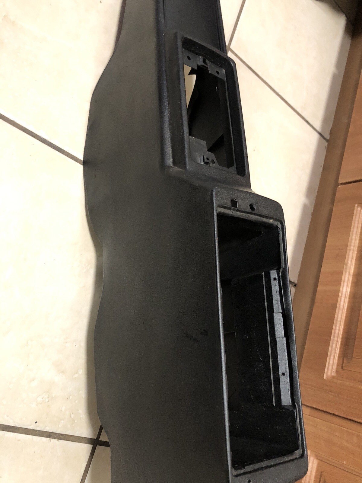 1968-72 LAMANS TEMPET-GTO ORIGINAL BLACK CENTER CONSOLE FOR AUTOMATIC ...