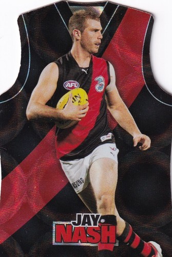 AFL 2009 Select Essendon Bombers - Jay Nash Guernsey Die Cut Card No.GDC59 | eBay