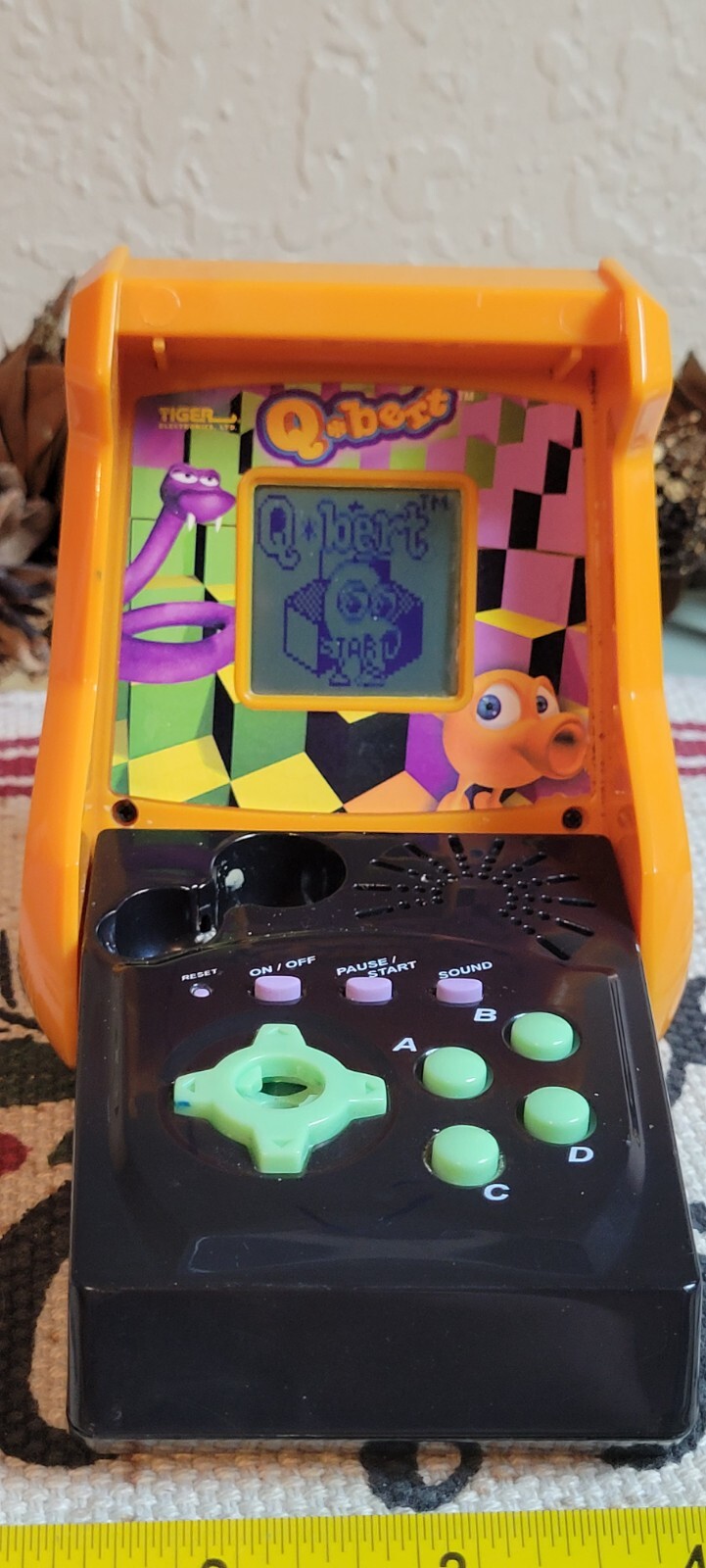 Rare Vintage 2000s Tiger Electronics Qbert Handheld Arcade Game | eBay