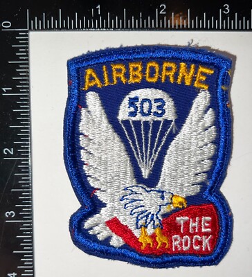 Post WWII Occupation Era 503rd PIR Parachute Infantry Regiment Airborne ...