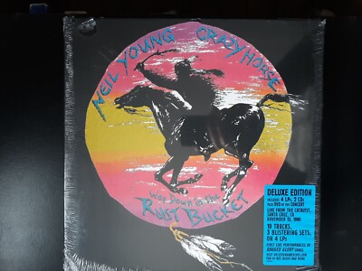 Neil Young Way Down In The Rust Bucket 2021 Deluxe 4LP/2CD/DVD Box Set ...