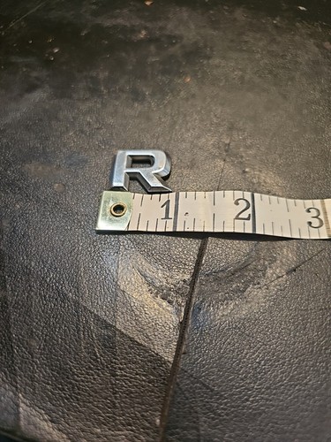 1998-2007 Mercedes C230 Kompressor trunk (R) Emblem Letter Crome (1CC ...