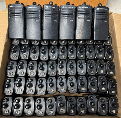 MOTOROLA CP110 H96KCC9AA2AA VHF 2CH 2W Two Way Radio | eBay