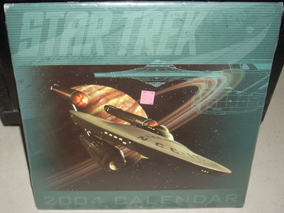 STAR TREK calendar 2004 12 month SEALED | eBay