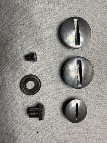 OEM Aluminum Norton Commando primary Chain case Plug & Nut Set. No ...