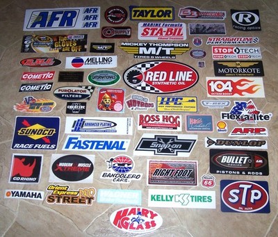 Lot Of Racing & Performance Company - Stickers NHRA NASCAR Hot Rod INDY ...