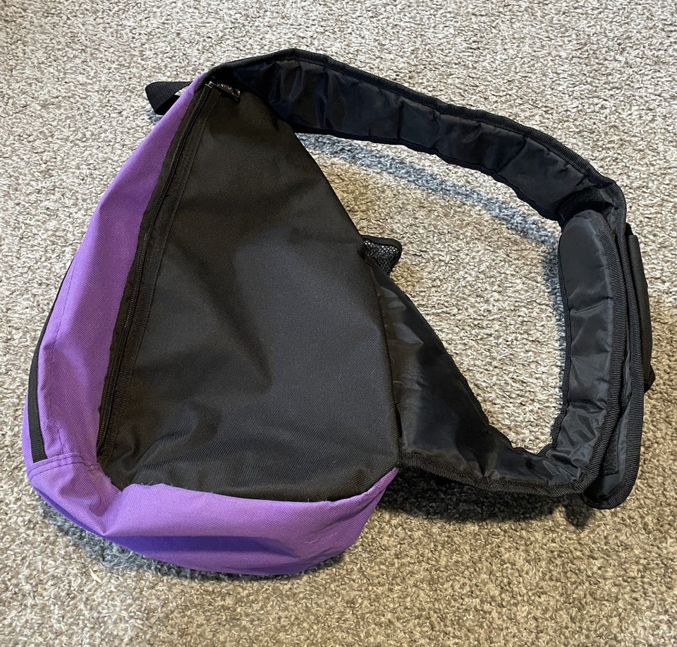 Novo Nordisk Purple/Black One Shoulder Backpack | eBay