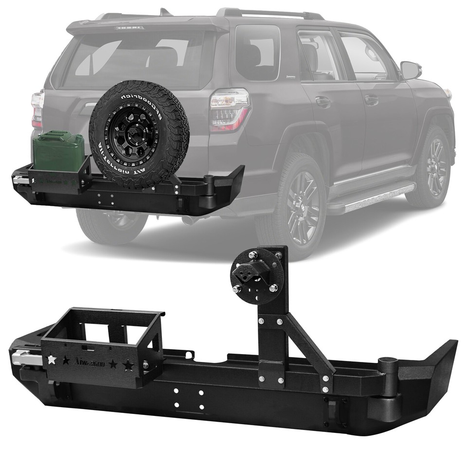 For 2015-2020 Toyota 4 Runner Steel Rear Bumper with Tire carrier | eBay