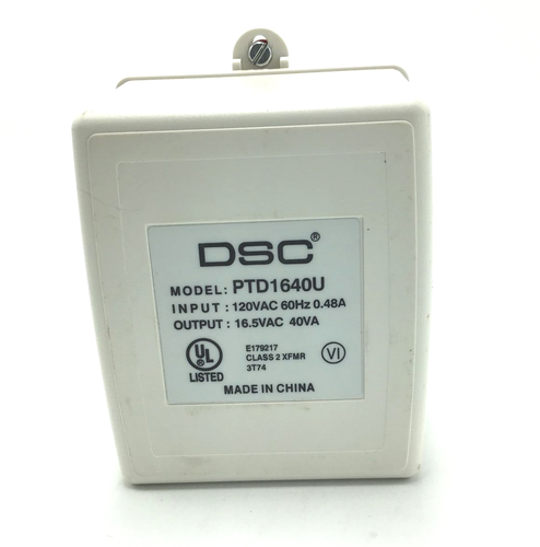 DSC Power Supply, PTD1640U, 16.5VAC 40VA, Genuine | eBay