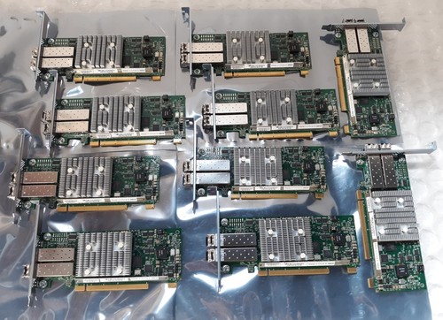 Lot of 10 Cisco UCSC Fiber Network Card UCSC-PCIE-CSC-02 V03 w ...