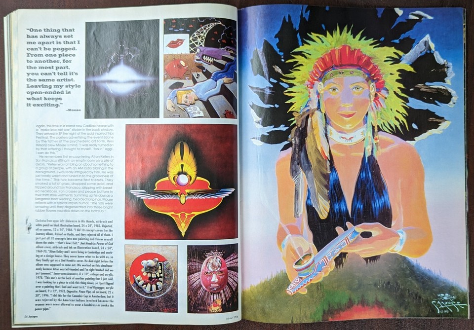 Juxtapoz Magazine Issue #9 - Winter, 1996, Stanley Mouse, Gary Panter ...