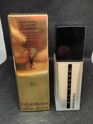 YSL All Hours Matte Full Coverage Foundation, SPF 20, #B45 Bisque, 25ml ...