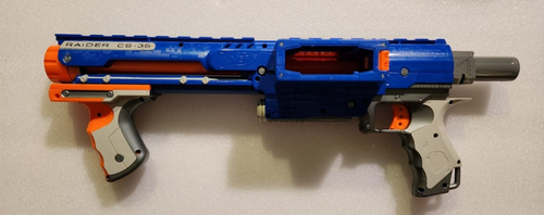 NERF N-Strike Raider CS-35 Spring Powered Dart Blaster Gun tested and ...