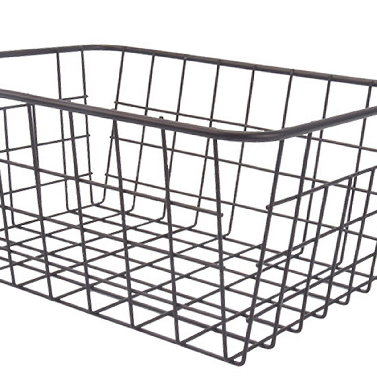 Countertop Storage Basket Farmhouse Decor for Cabinets Bathroom Laundry ...