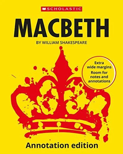 Macbeth Book Cover Shakespeare