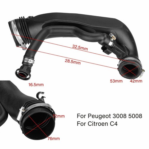 Tubo intercooler originale AG per Peugeot 308 (1.6) 9678431780 | eBay