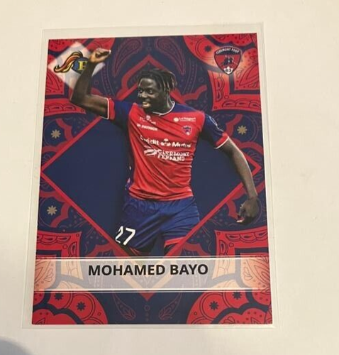 Carte Card Carta n°24 Mohamed BAYO Clermont PANINI Football Cards Ultra ...
