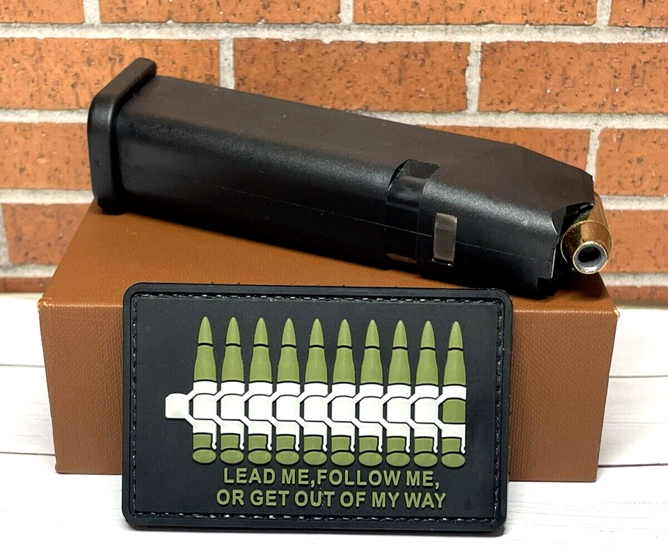 PVC Tactical Morale Patch, Ammo Gun Patch, Hook Backed Military Gun ...