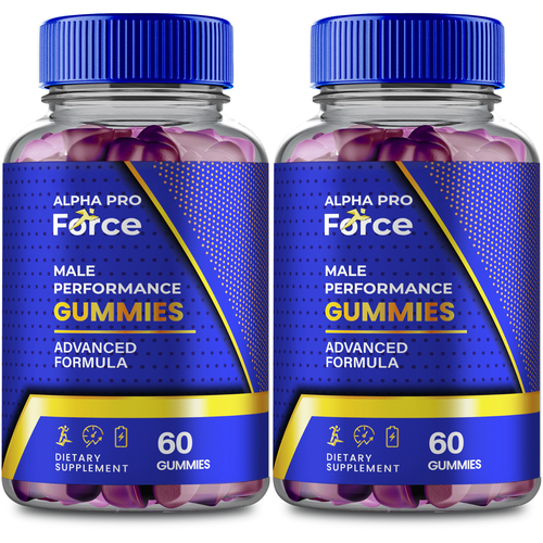 (2 Pack) Alpha Pro Force Gummies for Men – Alpha ProForce Male Performance Gummy | eBay