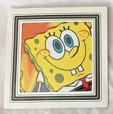 Multicolor Yellow 8X8" SPONGEBOB SQUAREPANTS Picture Print | eBay