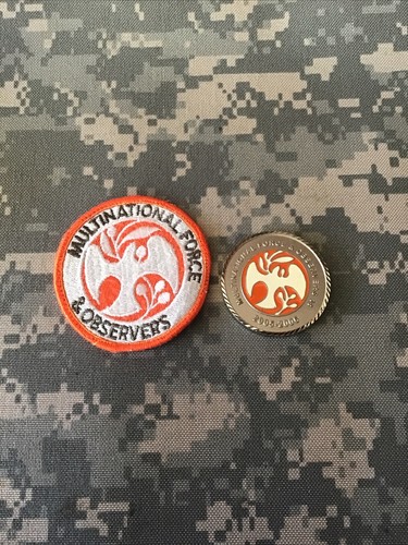 RARE International Force & Observers 3-160 Infantry Challenge Coin 1-2 ...
