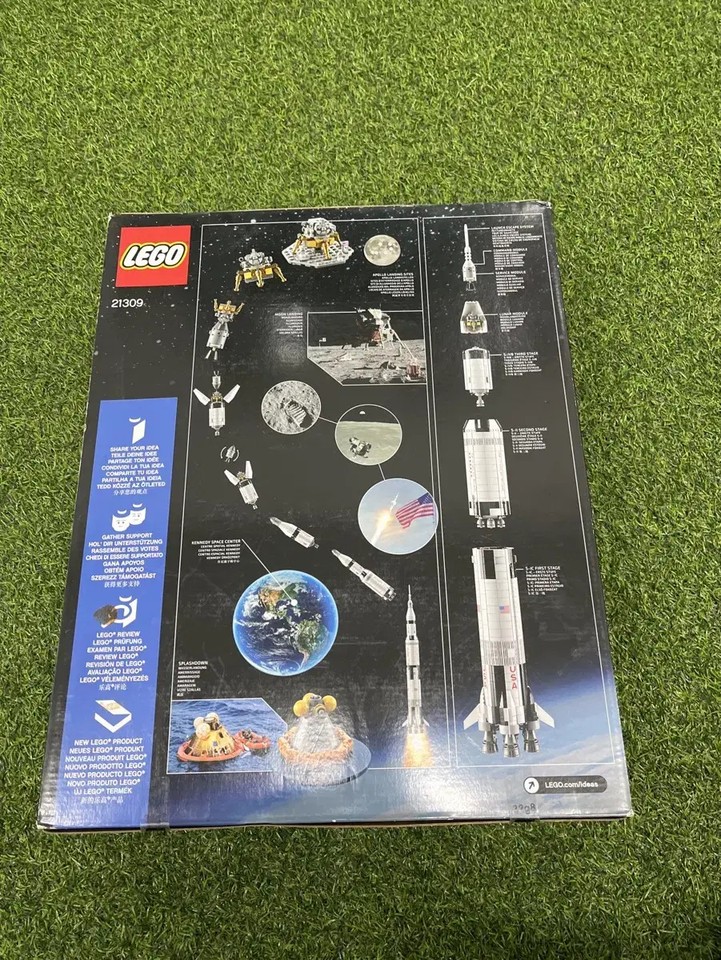 LEGO Apollo Saturn 92176 idea NASA NASA space mission Apollo Saturn | eBay