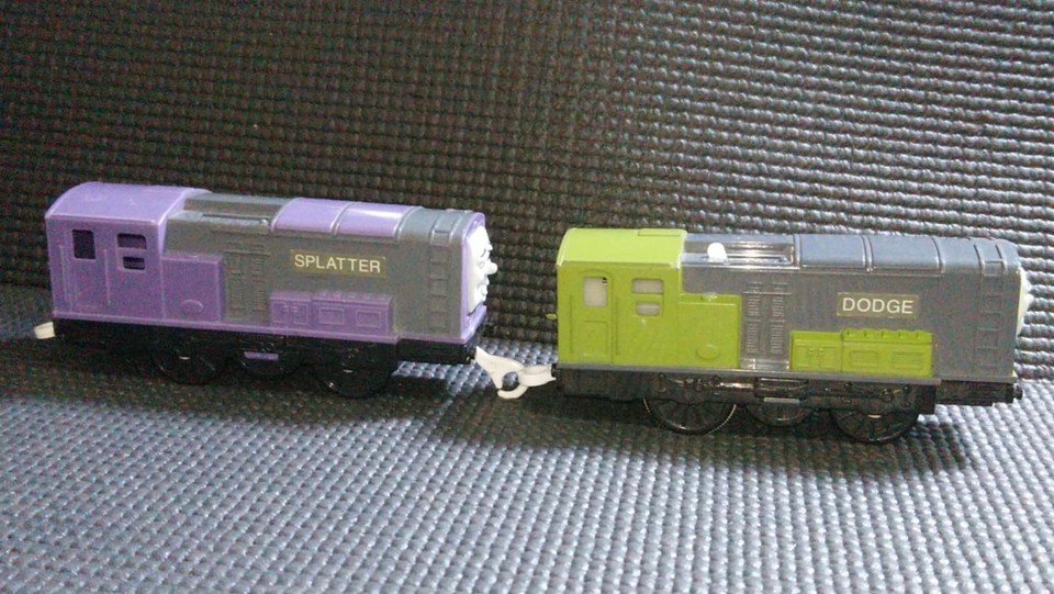 Splatter & Dodge Thomas & Friends Trackmaster Plarail | eBay