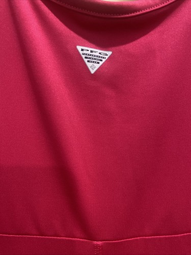 Columbia Performance Fishing Gear (PFG) Dress Pink Cooling Tech Active ...