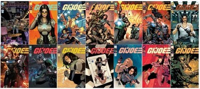 GI Joe 1-12 Variant Cover Set + Energon Universe Special (Image ...