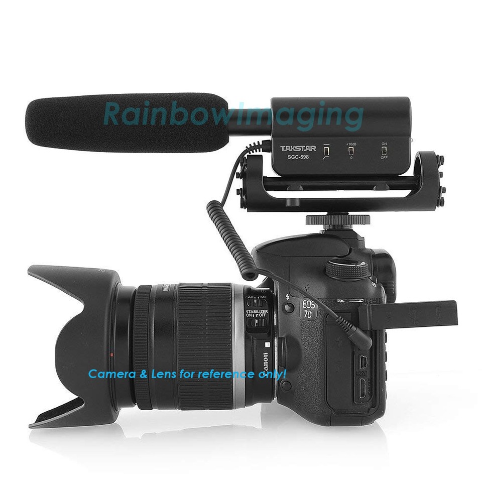 Takstar Shotgun Video Recording Microphone Mic for Sony A7 A7R A7S II ...