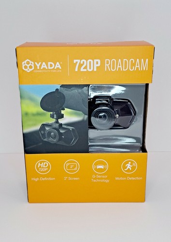 Yada RoadCam 720P Black Dash Camera -120 Degree Wide Angle Lens, G ...