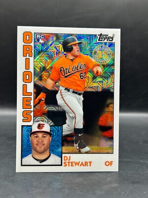 2019 Topps '84 Topps Silver Pack Chrome Series 2 #T8413 DJ STEWART RC ...