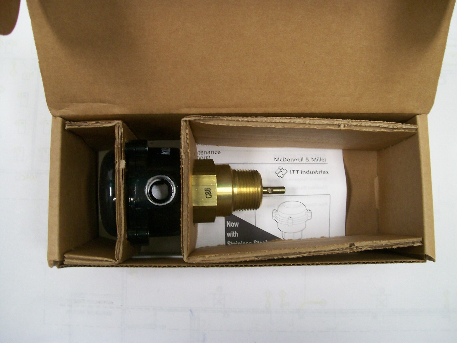 Mcdonnell & Miller, FS8-W, Flow Switch, 1" Nema for sale online | eBay