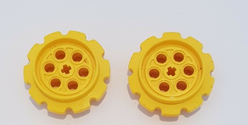 2x Lego® Technic NEU Kettenrad groß 57519 gelb Führungsrad Technic NEU ...