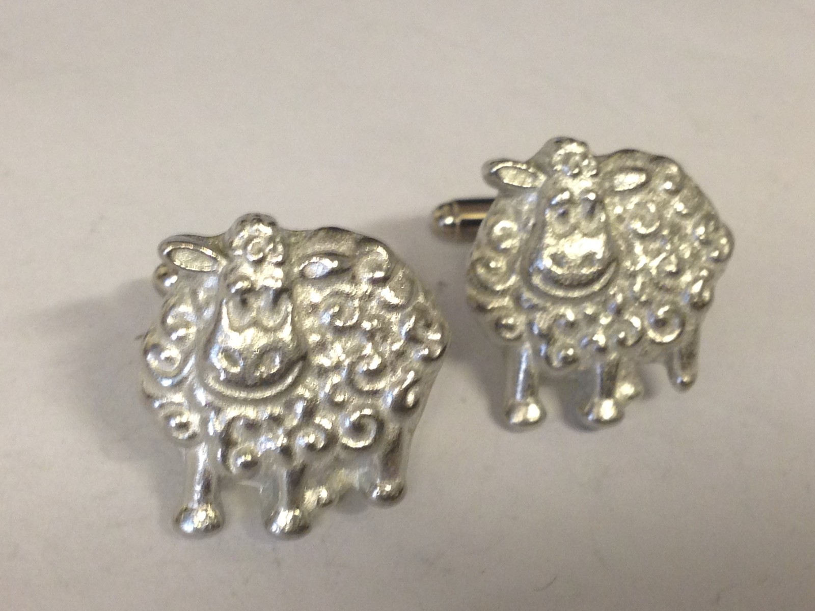 Cartoon Sheep GT226 Cufflinks Made From English Modern Pewter | eBay UK