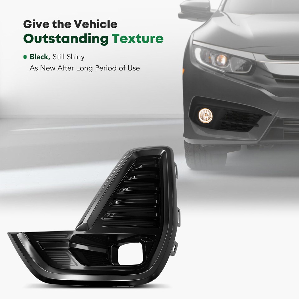 Front Driver Fog Light Trim for GMC Acadia 2020 2021 2022 2023 84904730 ...